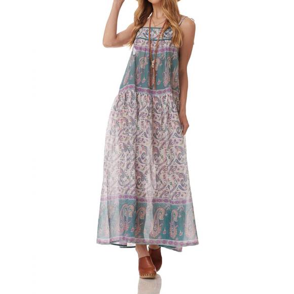 Blue Boheme | Dresses | New Blue Boheme Betsy Printed Maxi Dress In ...